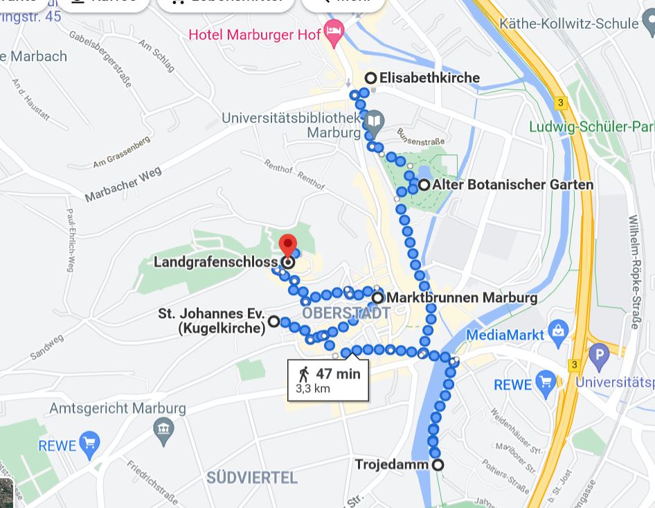 Marburg - die schönsten Sehenswürdigkeiten